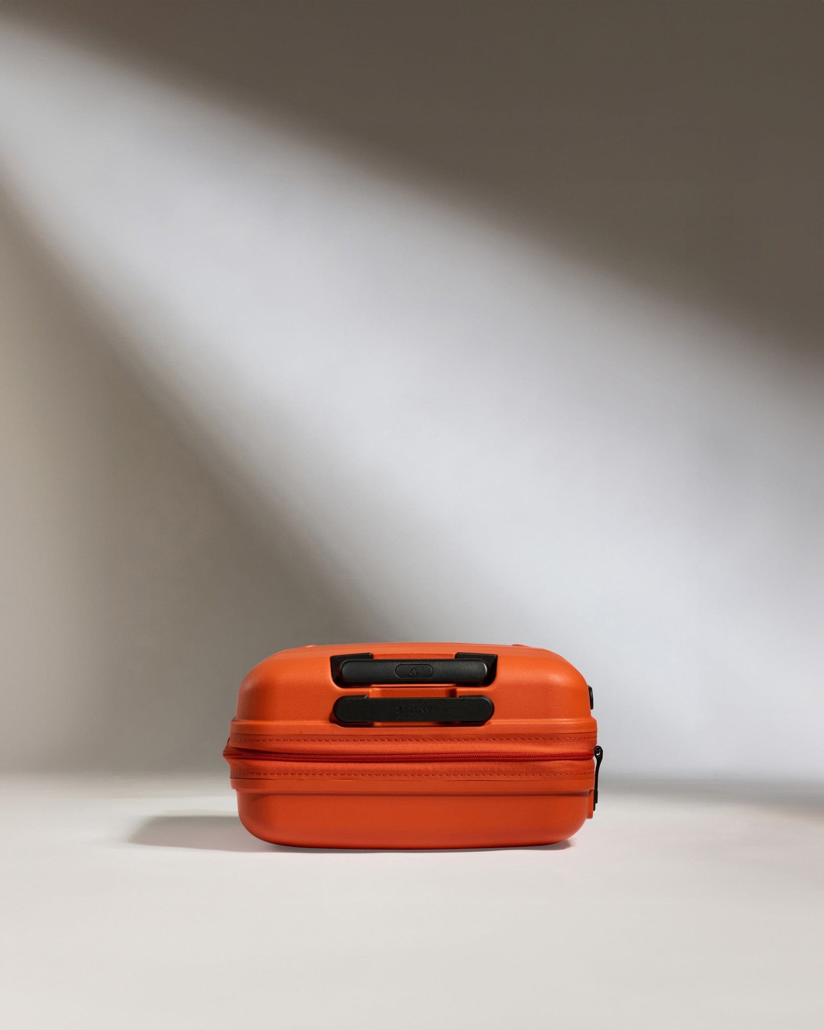 Cabin Suitcase in Orange - Single Stripe | Cabin Bag & Hard Luggage ...