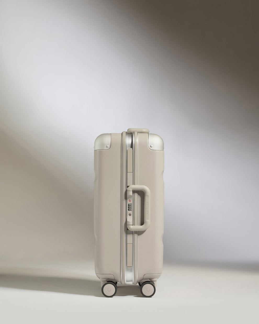 Heritage Stripe Cabin in Beige | Premium Hard Shell Carry-On Suitcase ...
