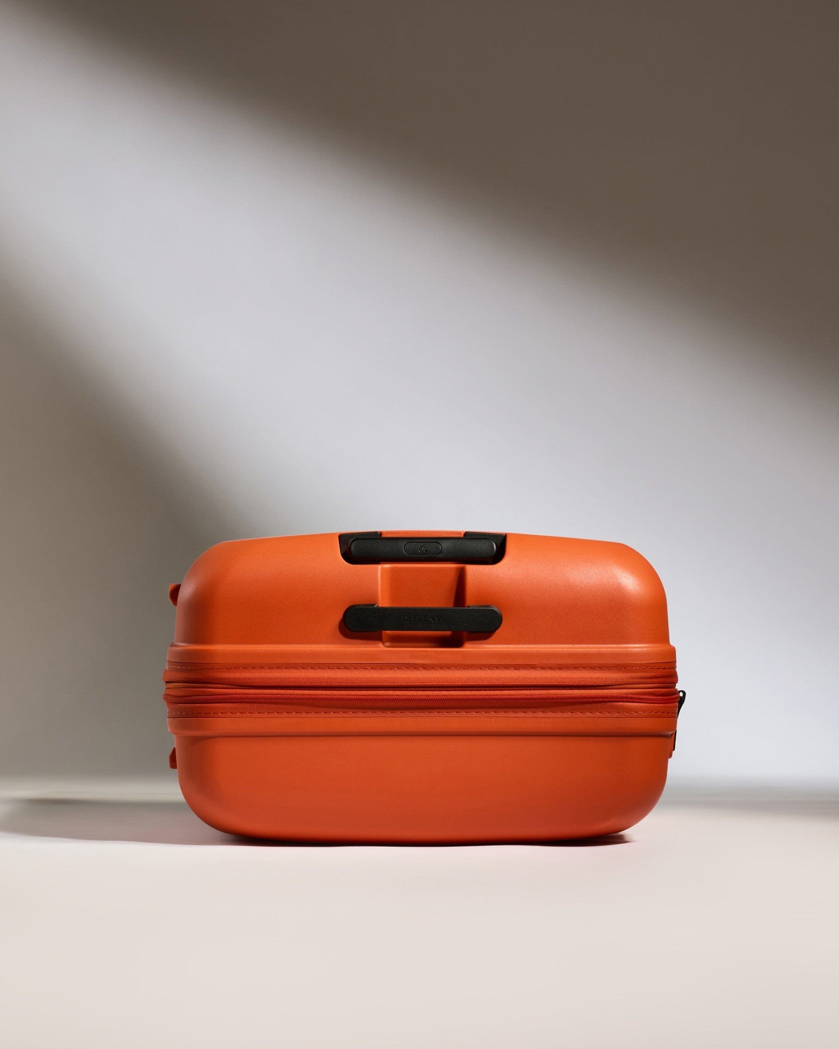 Large Suitcase in Orange - Single Stripe | Checked Luggage & Large ...