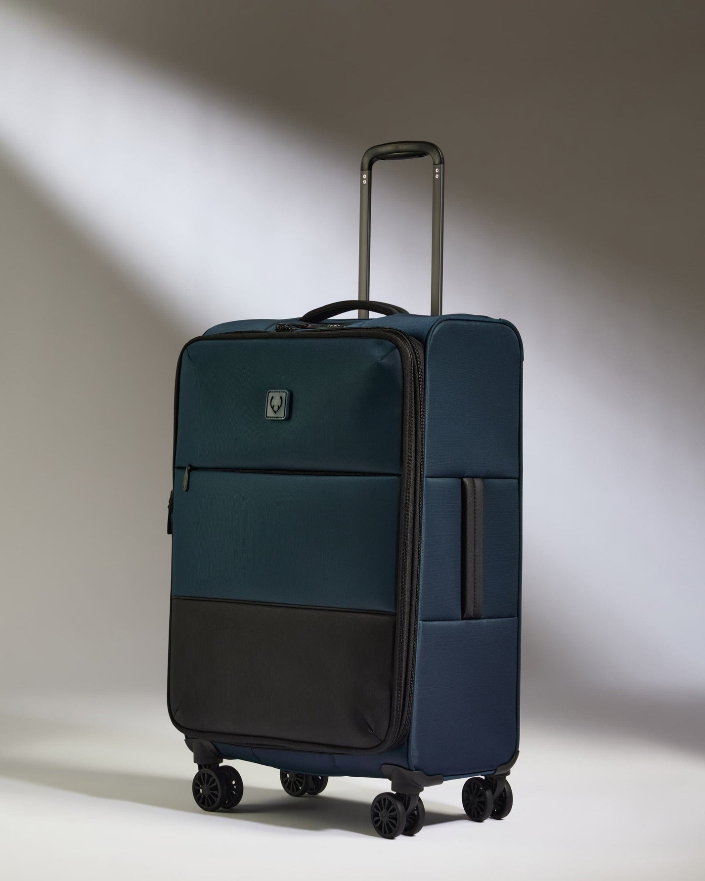 Lightest Medium Suitcase in Navy - Soft Stripe 2.0 | Soft Suitcase ...
