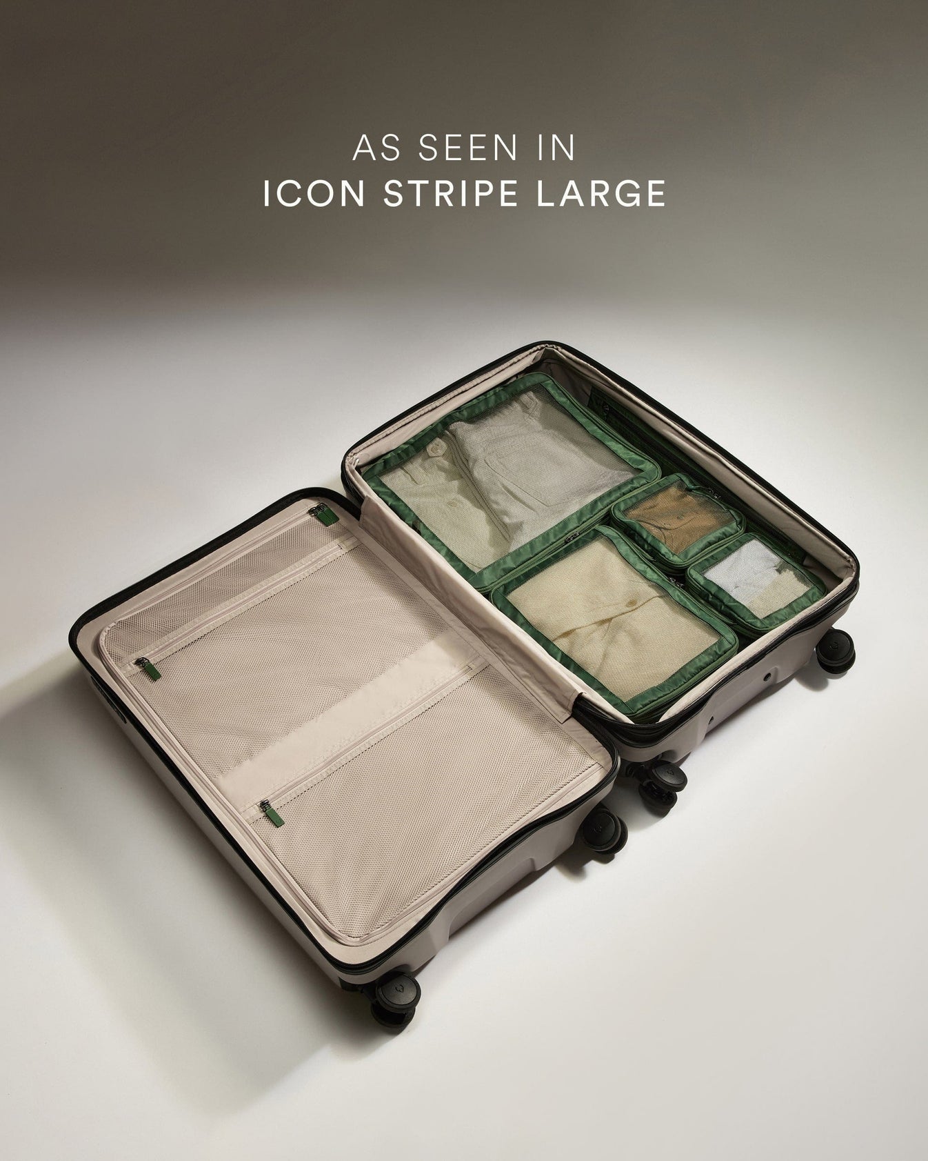 Packing Cubes in Green Set of 6 | Travel Accessories | Packing ...