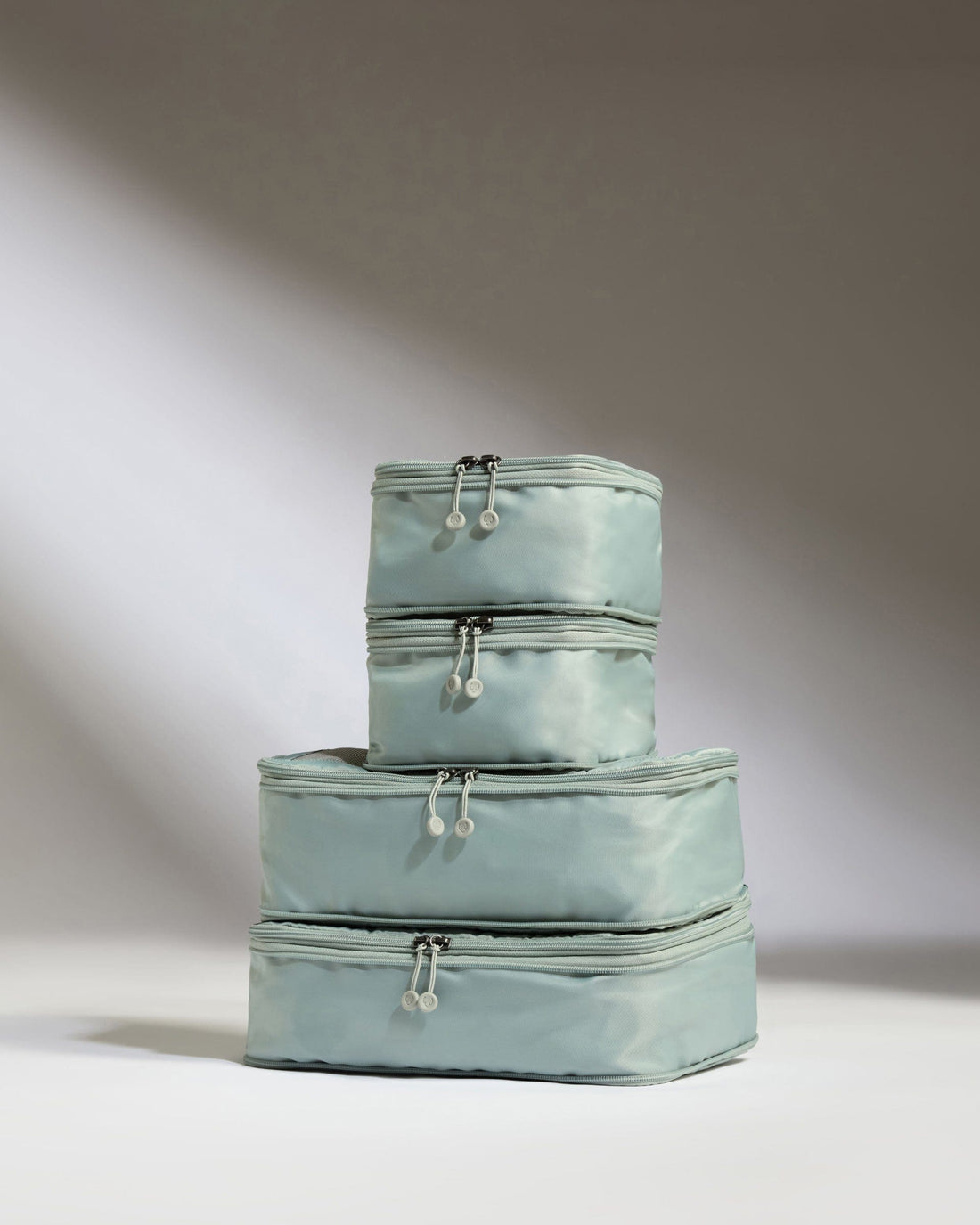 Packing Cubes in Mist Blue Set of 4 | Travel Accessories | Packing ...