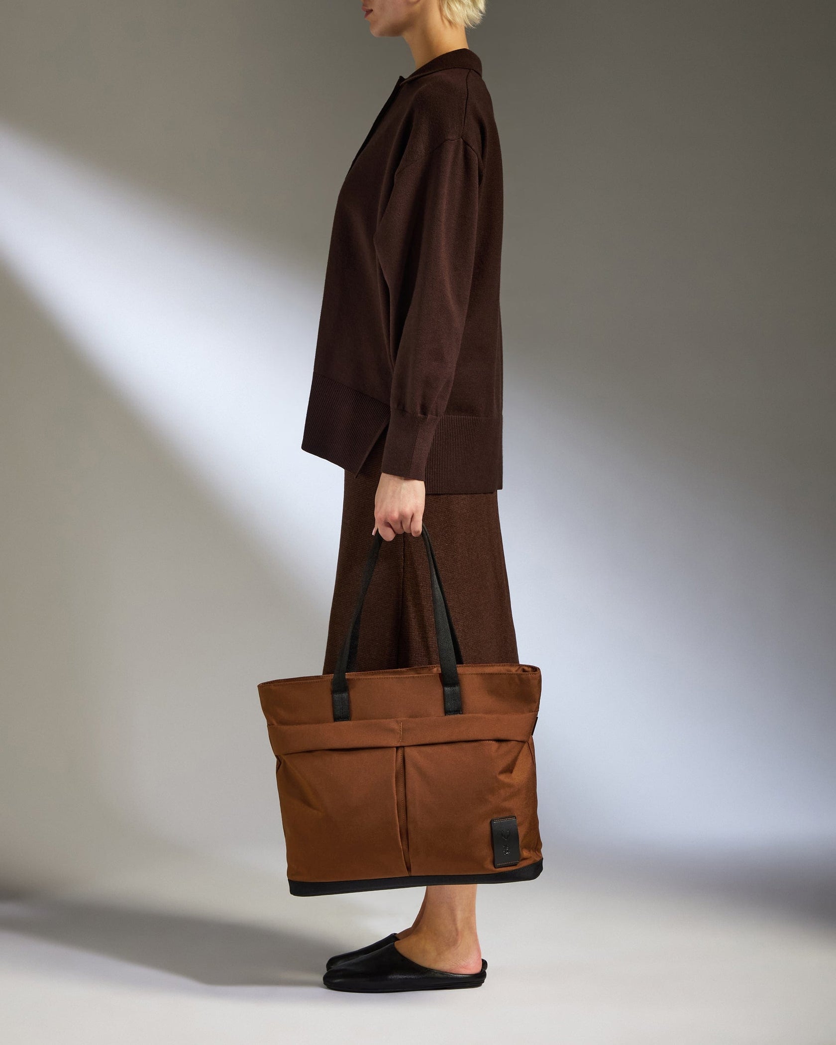 Urban Core Tote Bag in Brown | Travel & Work Bags and Accessories ...